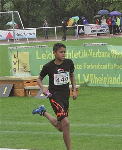 Leon Trabert erfolgreich auf Rheinland-Ebene