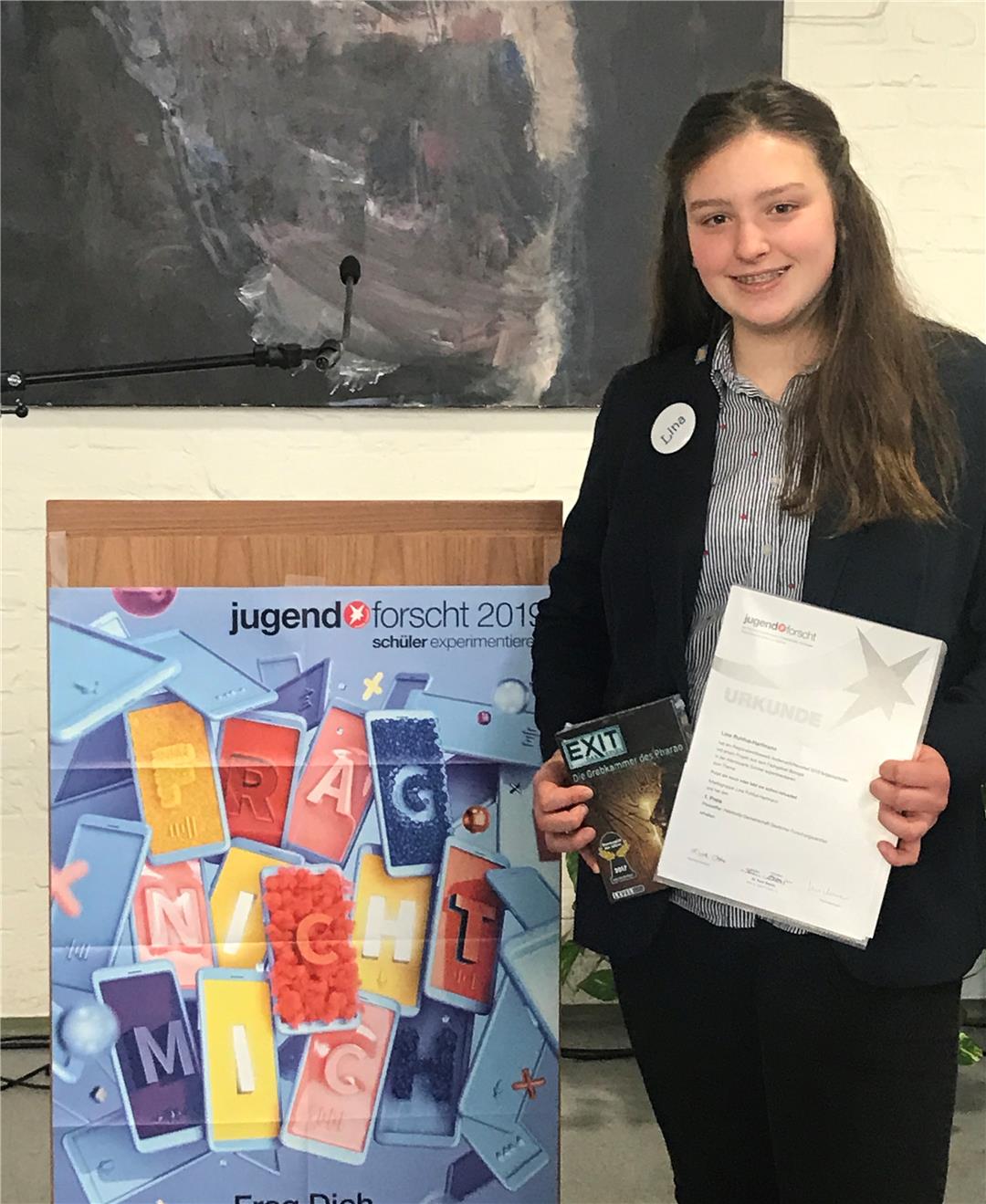 Erfolg für Biologiefan Lina Ruhfus-Hartmann