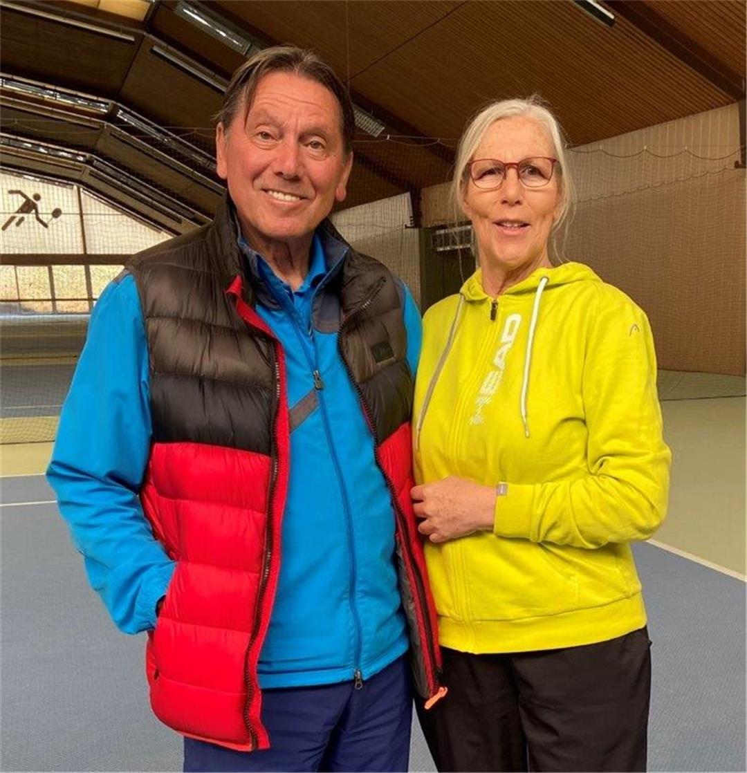 Margreth Beyer und Thomas Murtaugh waren am Start