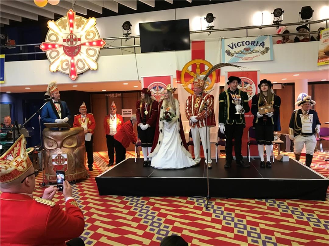 Das CCO bereitete seinen großen und kleinen Tollitäten einen ...