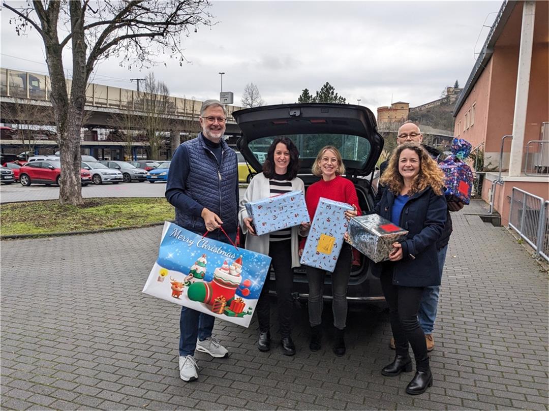Klinikpersonal zeigt Solidarität
