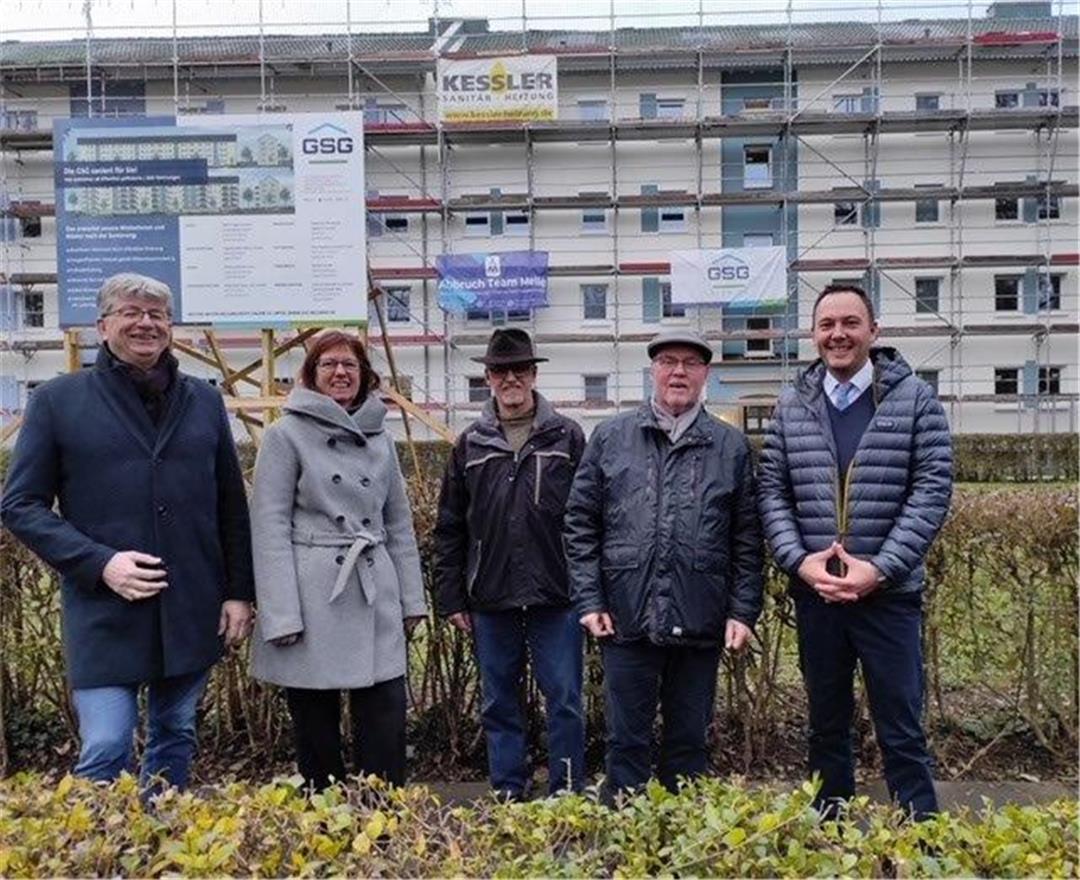 GSG-Geschäftsführer David Meurer erläutert umfassendes Sanierungsprojekt