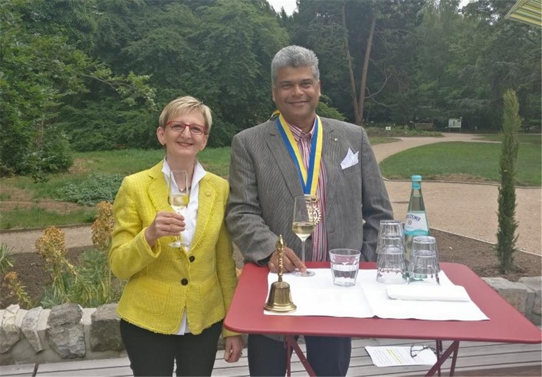 Präsidentenwechsel beim Rotary Club