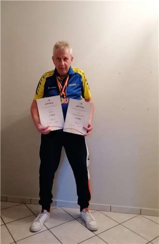 Michael Job ist „Deutscher Meister im Para-Tischtennis“