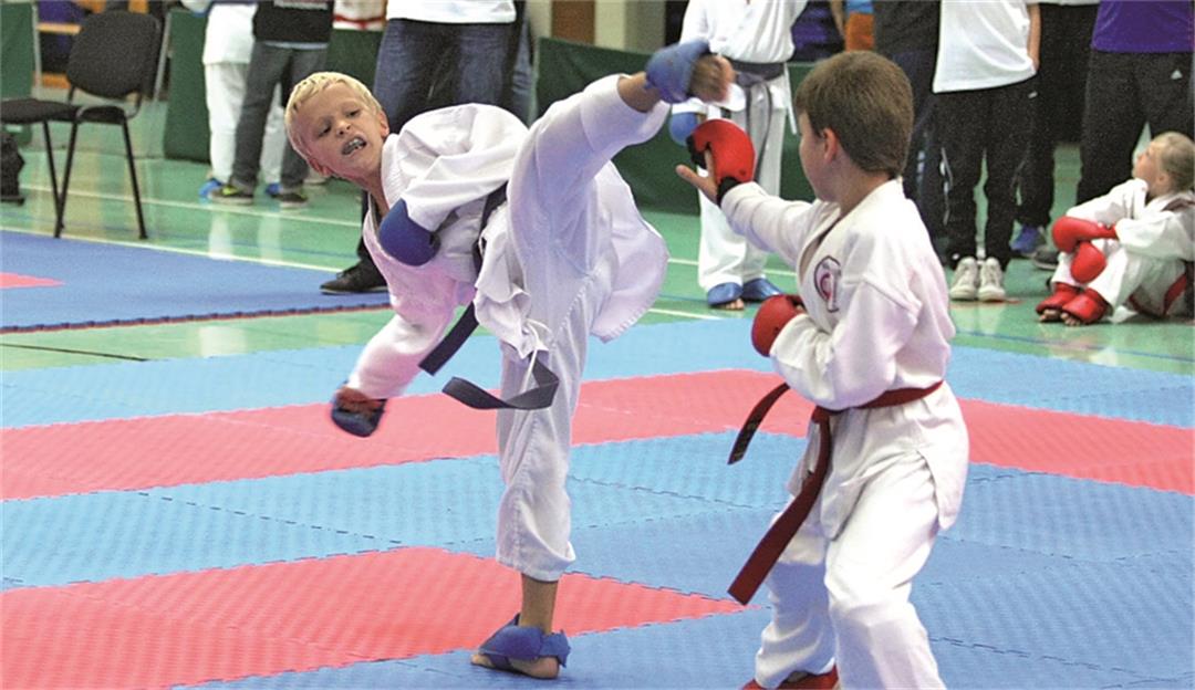 Früh übt sich - das gilt auch im Karate