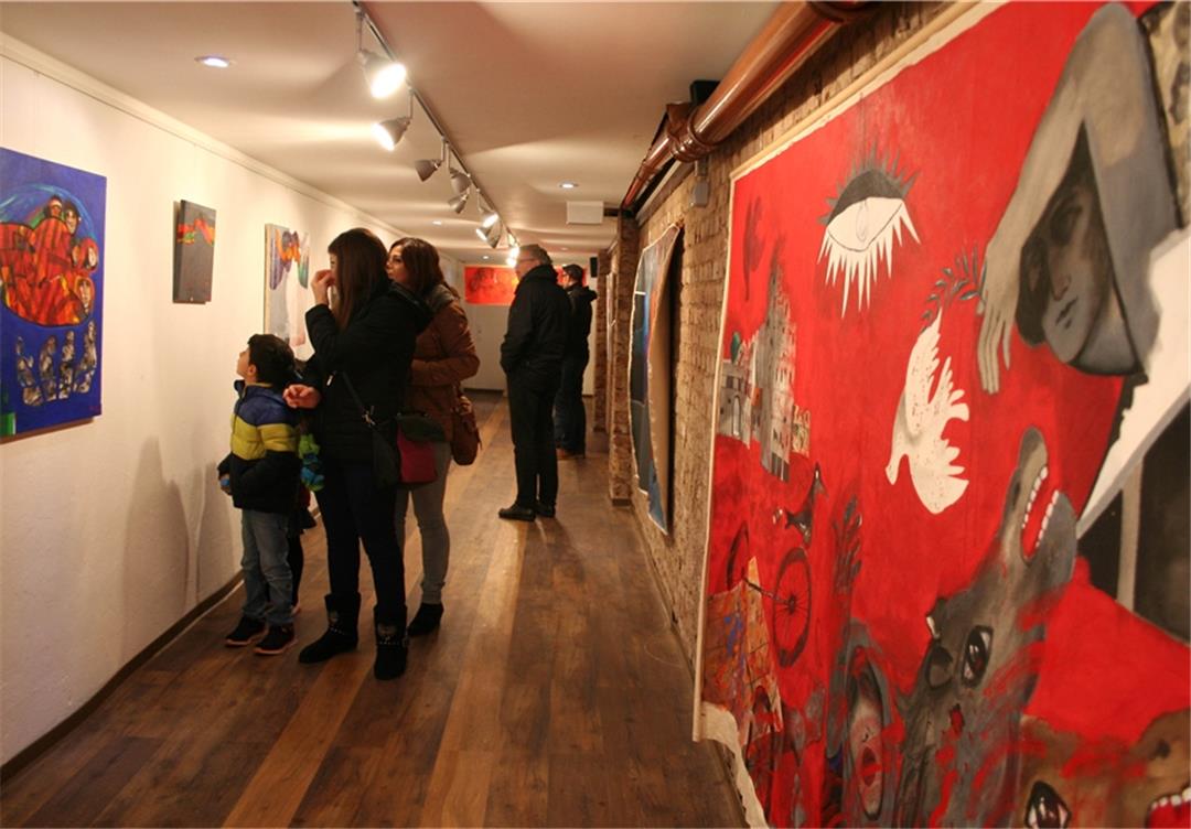 Nihad Gulé zeigte Malerei