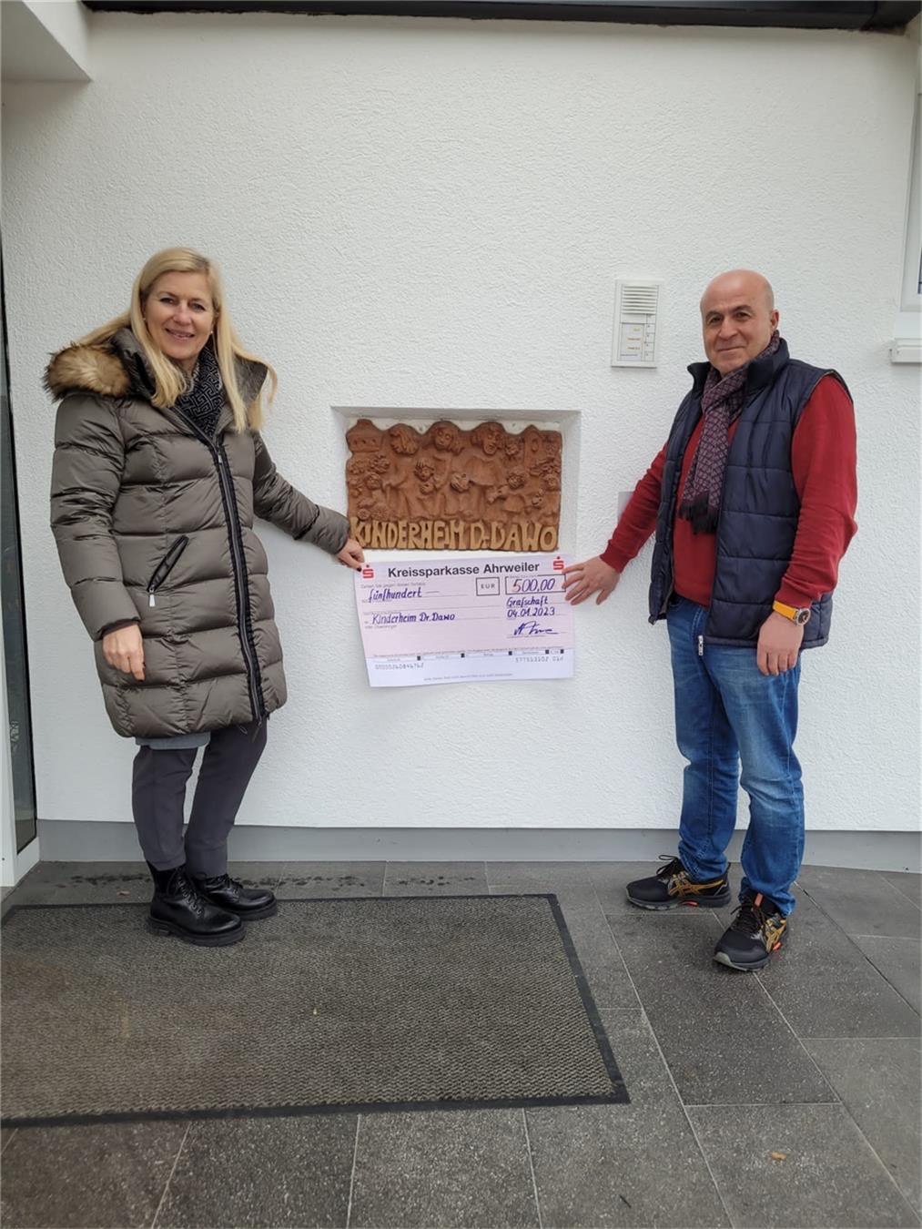 500 Euro für das Kinderheim Dr. Dawo in Rheinbach