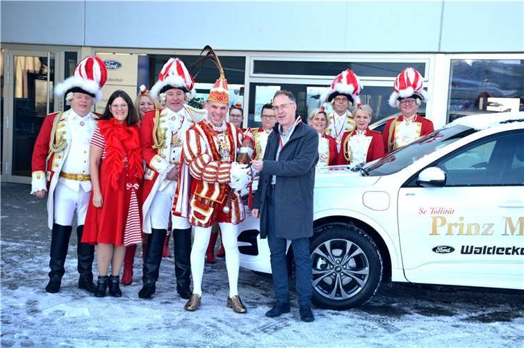 Ein neues Auto für Prinz Markus II.