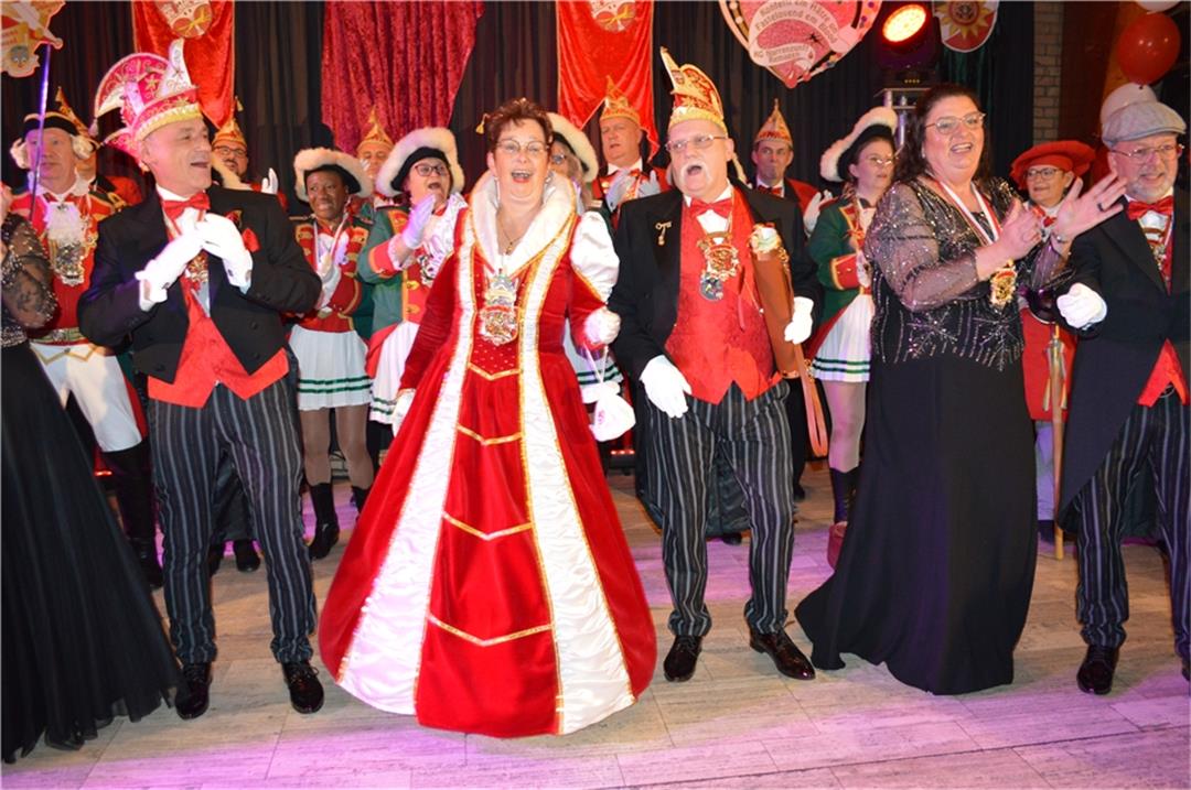 Prinzessin Natalie I. Hanke eroberte mit viel Charme das närrische Volk ...