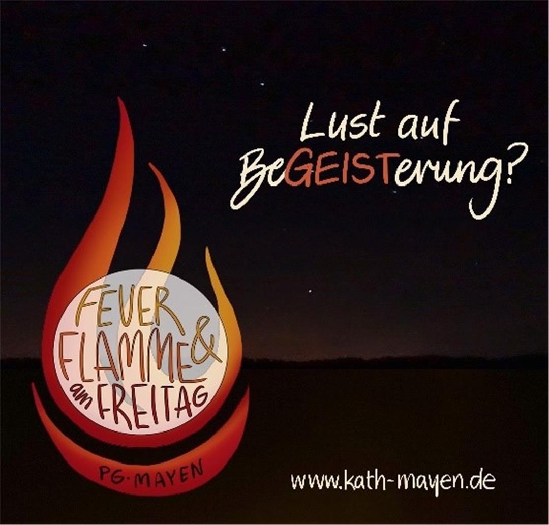 „Feuer und Flamme sein an Pfingsten“