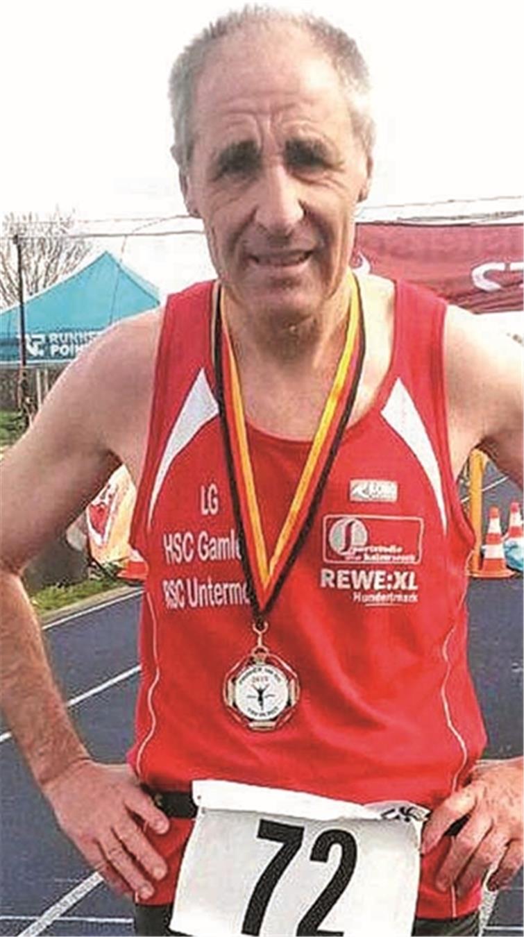 Robert Gotto erläuft über 100 Kilometer Platz vier!