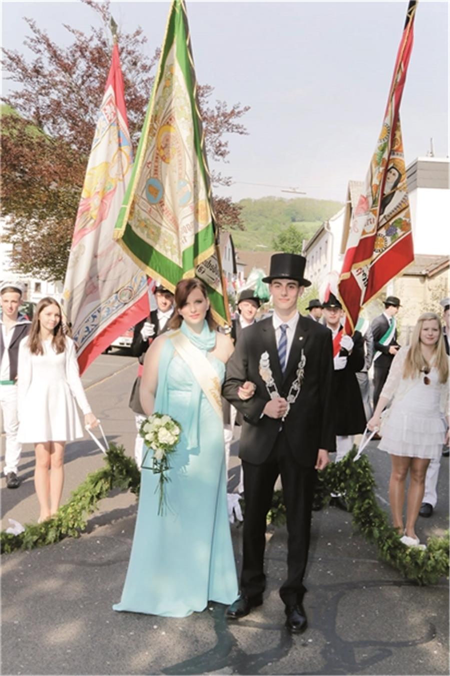 Majestäten Leon Schiffano und Susanne Boos im Mittelpunkt