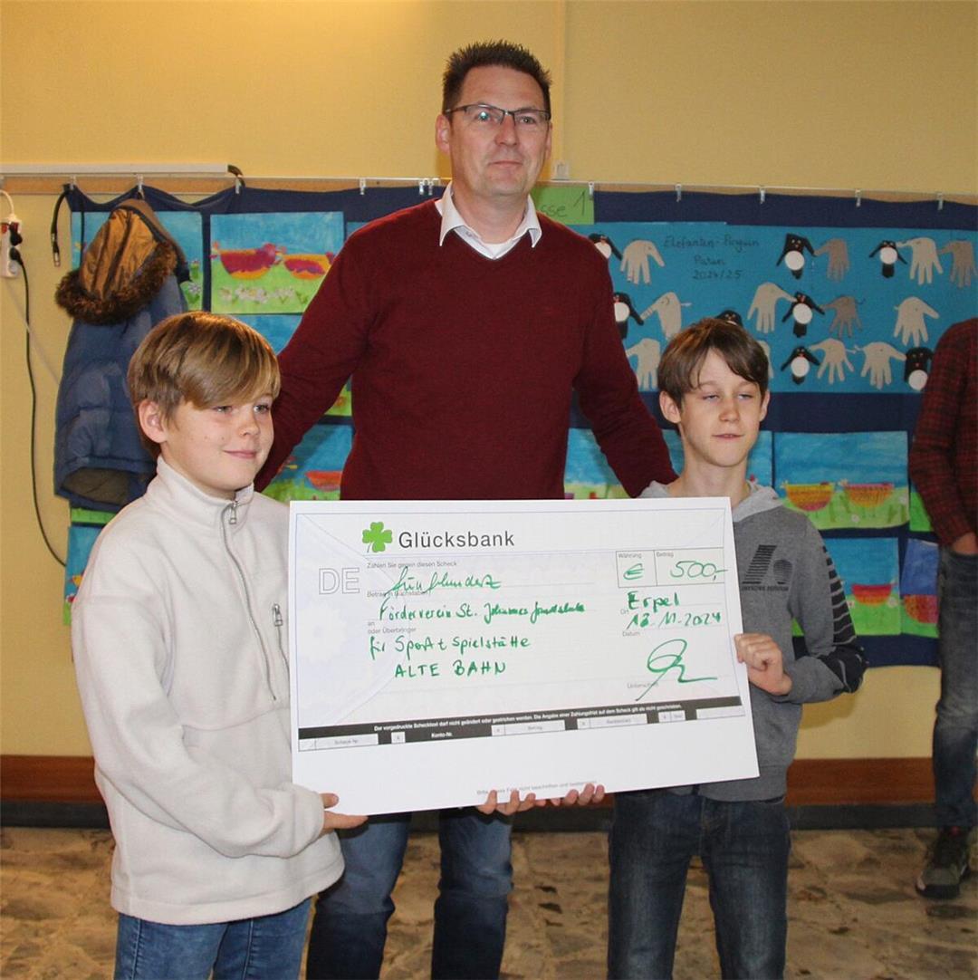 Soforthilfe für die Schulsportanlage an der „Alten Bahn“