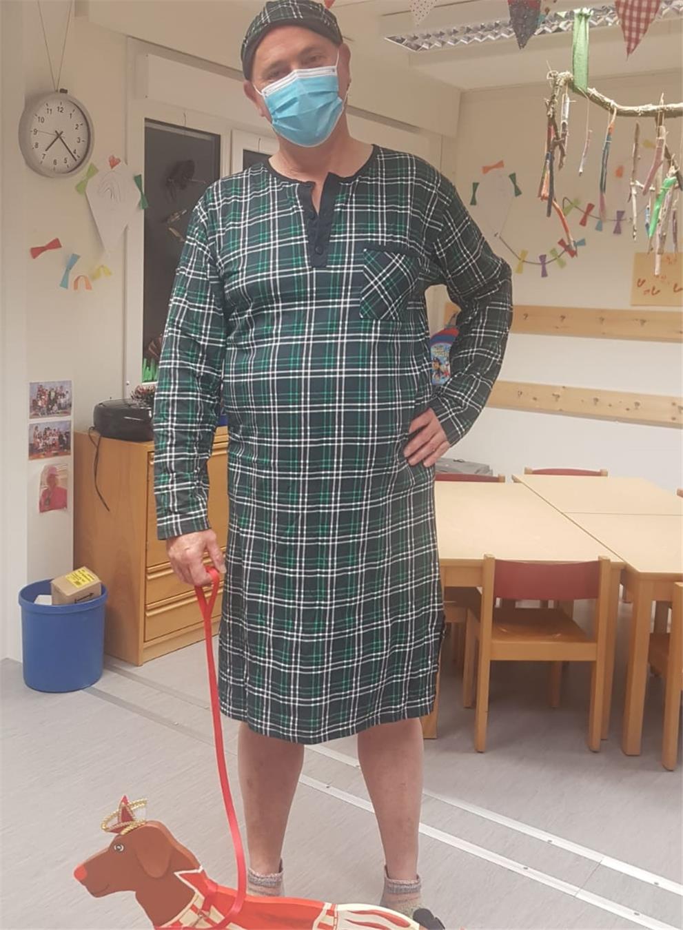 Singen verboten – lachen aber nicht