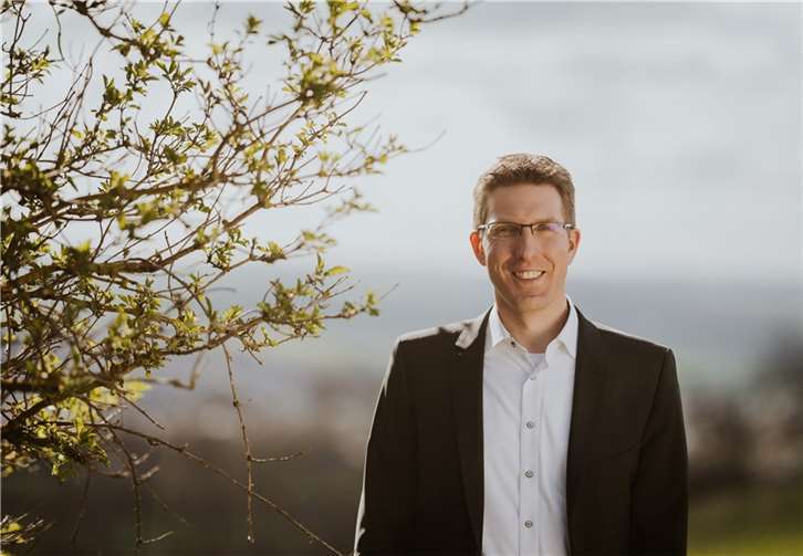 Sebastian Busch steht Rede und Antwort