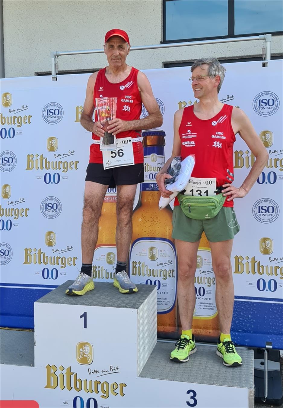 Gotto und Berke vorne