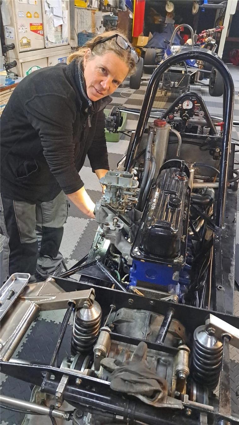 Mit neuem Rennwagen in die Historic Monoposto Racing Meisterschaft