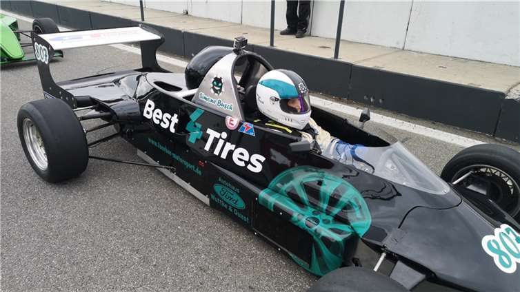 In Hockenheim als 6. ins Ziel gekommen