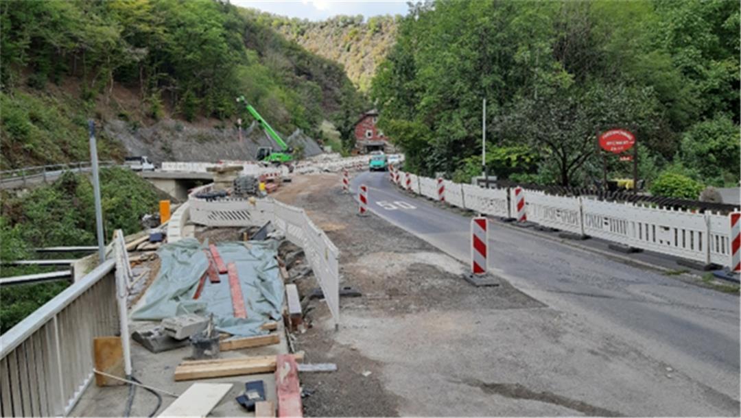 Vollsperrung der L 98 in Cochem