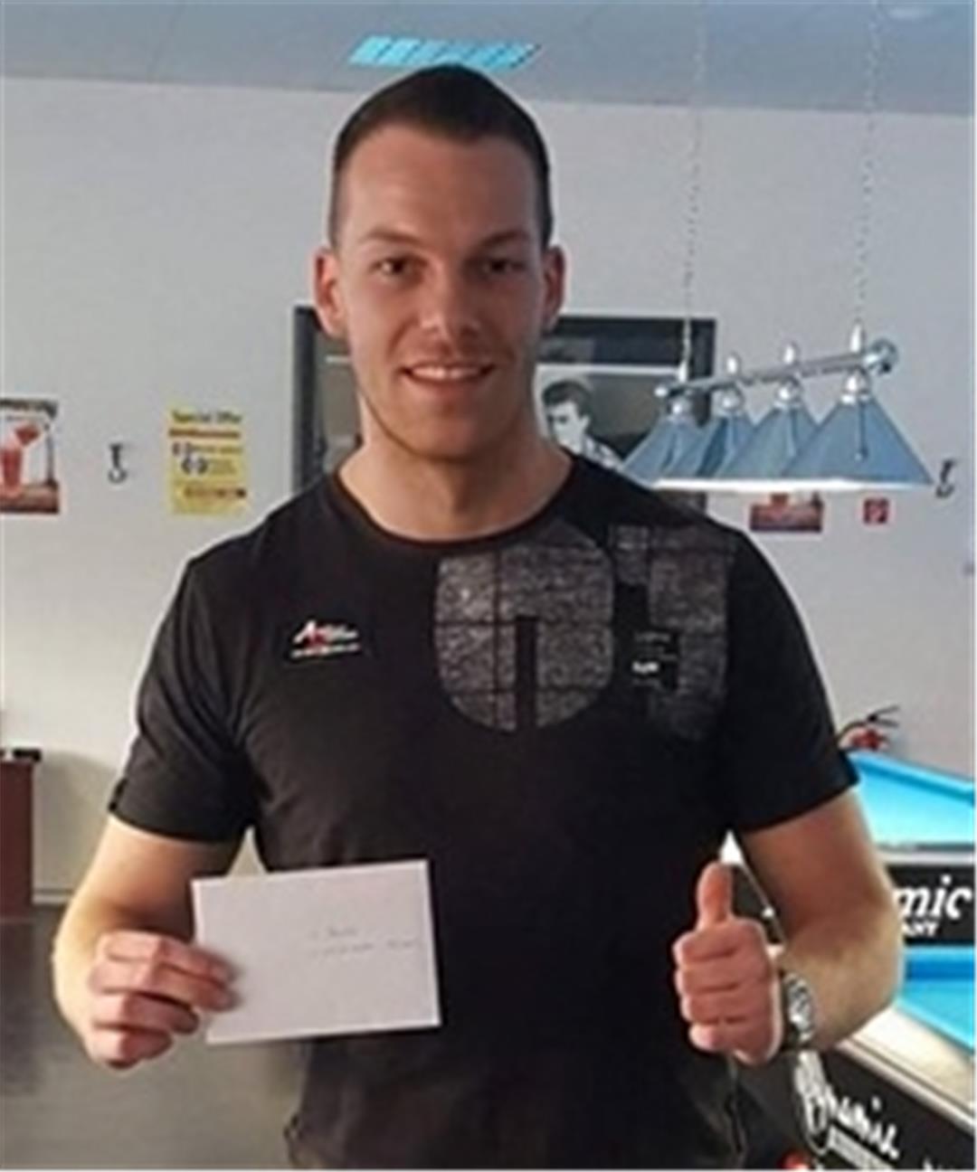 Tim Goergen ist Gewinner des 1. Deichstadt - Masters