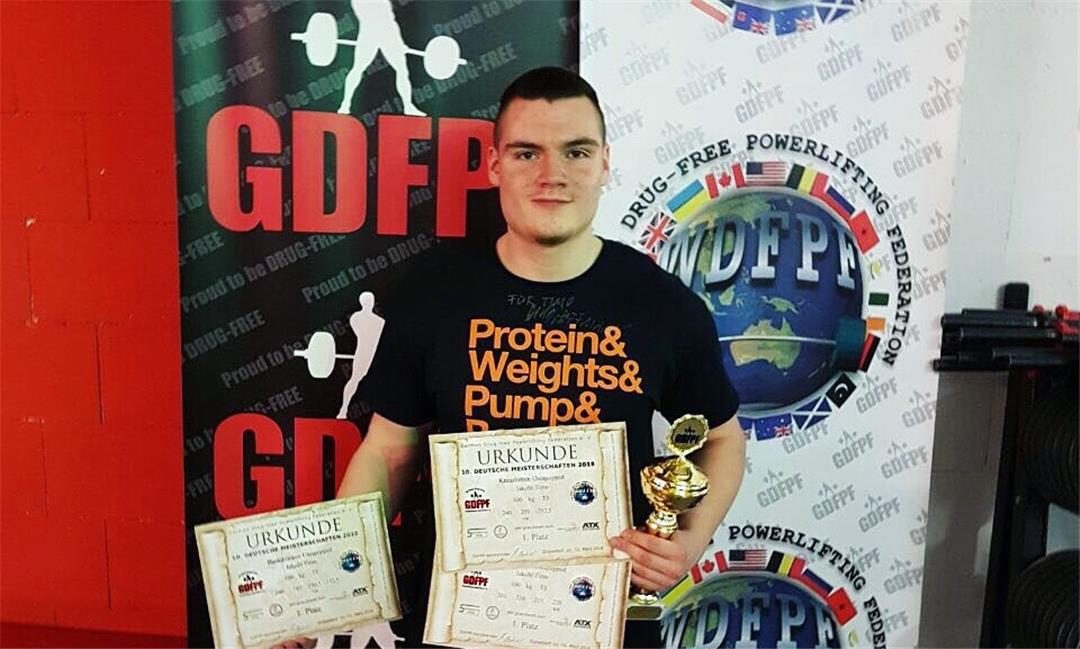 Timo Jakobi unterstreicht seine Ausnahmestellung im Powerlifting