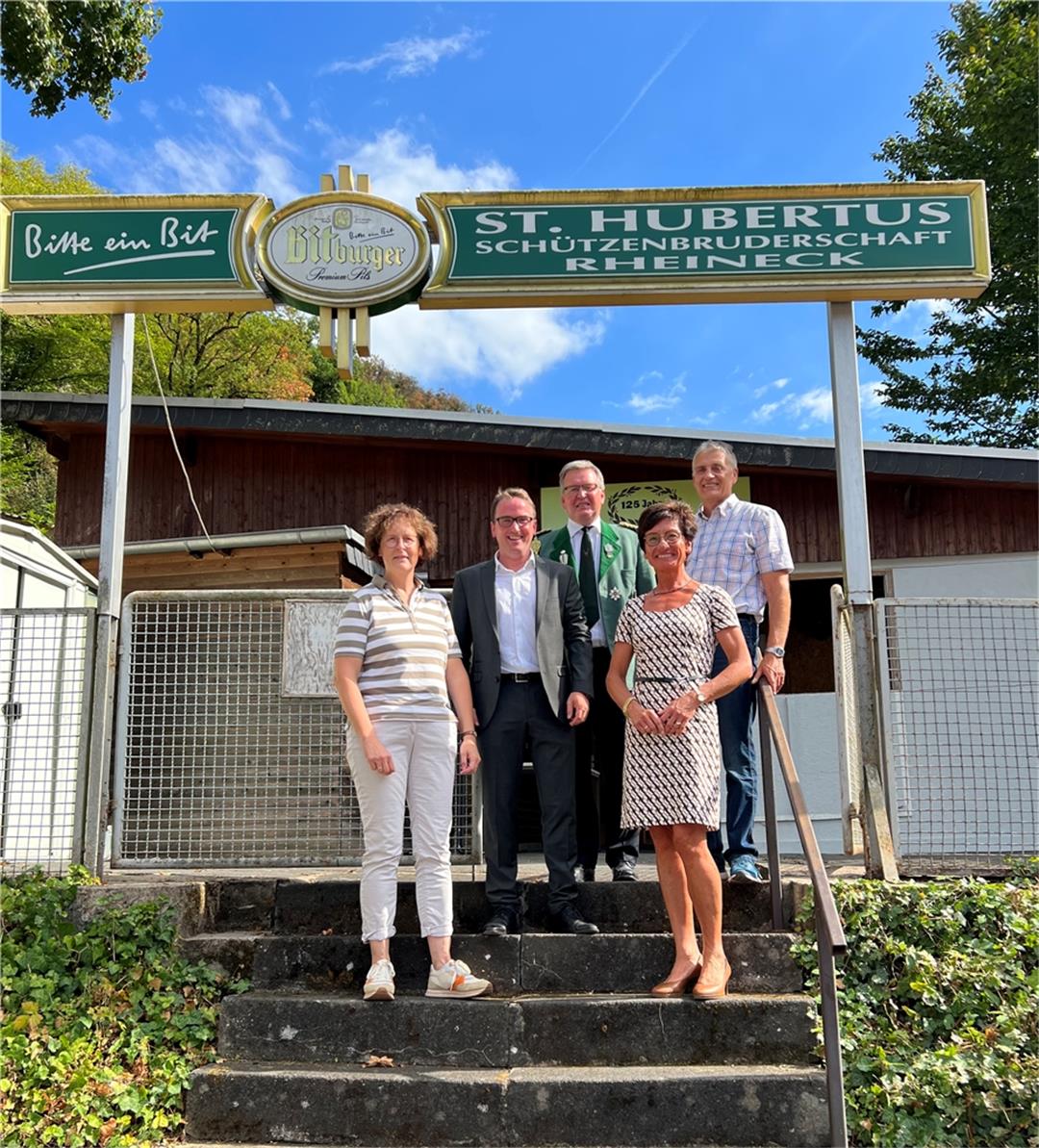 Rheinecker Schützenhalle eingeweiht