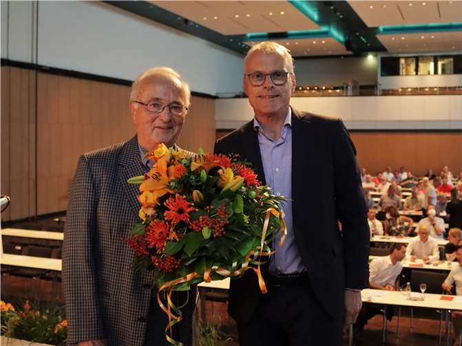 Karl Pluschke mit Konrad-Adenauer-Medaille geehrt