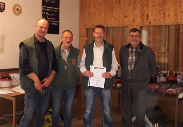 Herren-Mannschaft von St. Hubertus Rieden I sicherte sich den 1. Platz