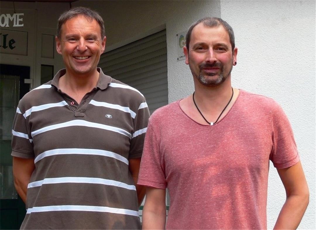Michael Becker und Robert Strauch in Kroatien dabei