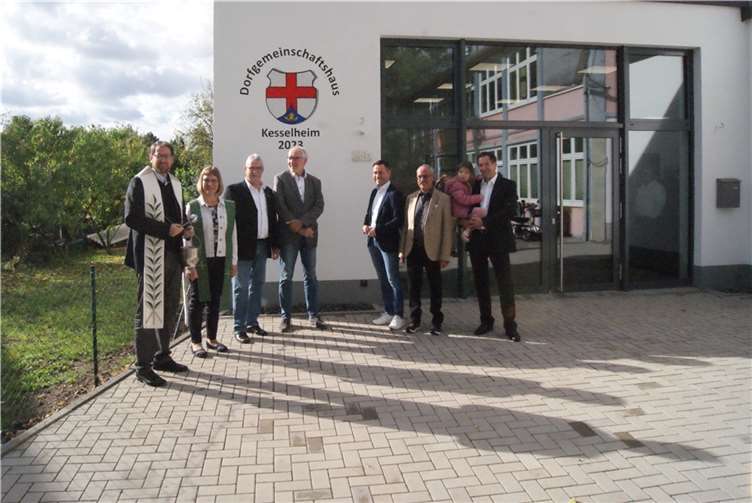 Kesselheim hat ein neues Dorfgemeinschaftshaus