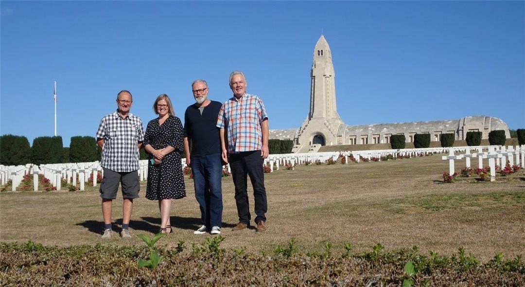Erkundungsfahrt in Douaumont-Vaux