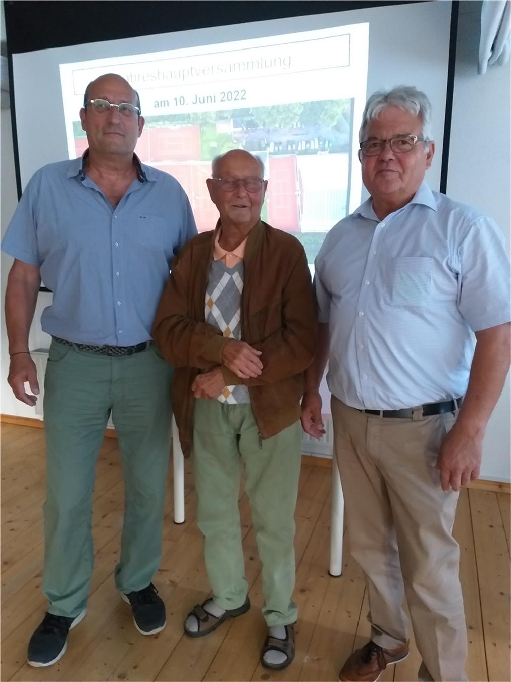 Ehrung für Hans-Jürgen Busch