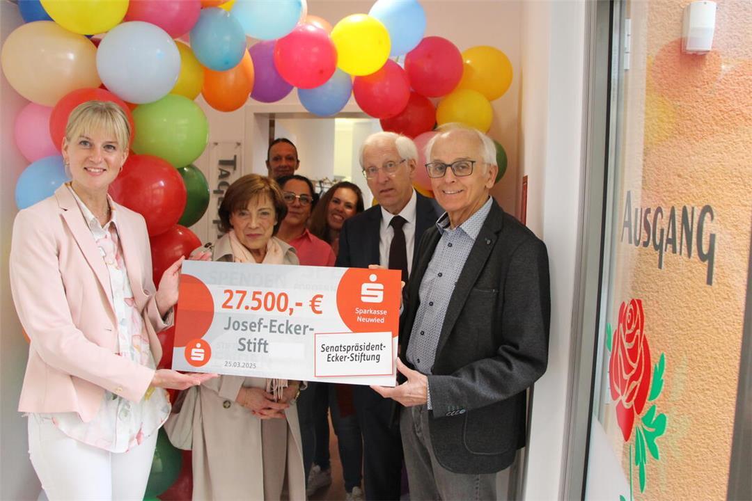 Freude über großzügige Spende