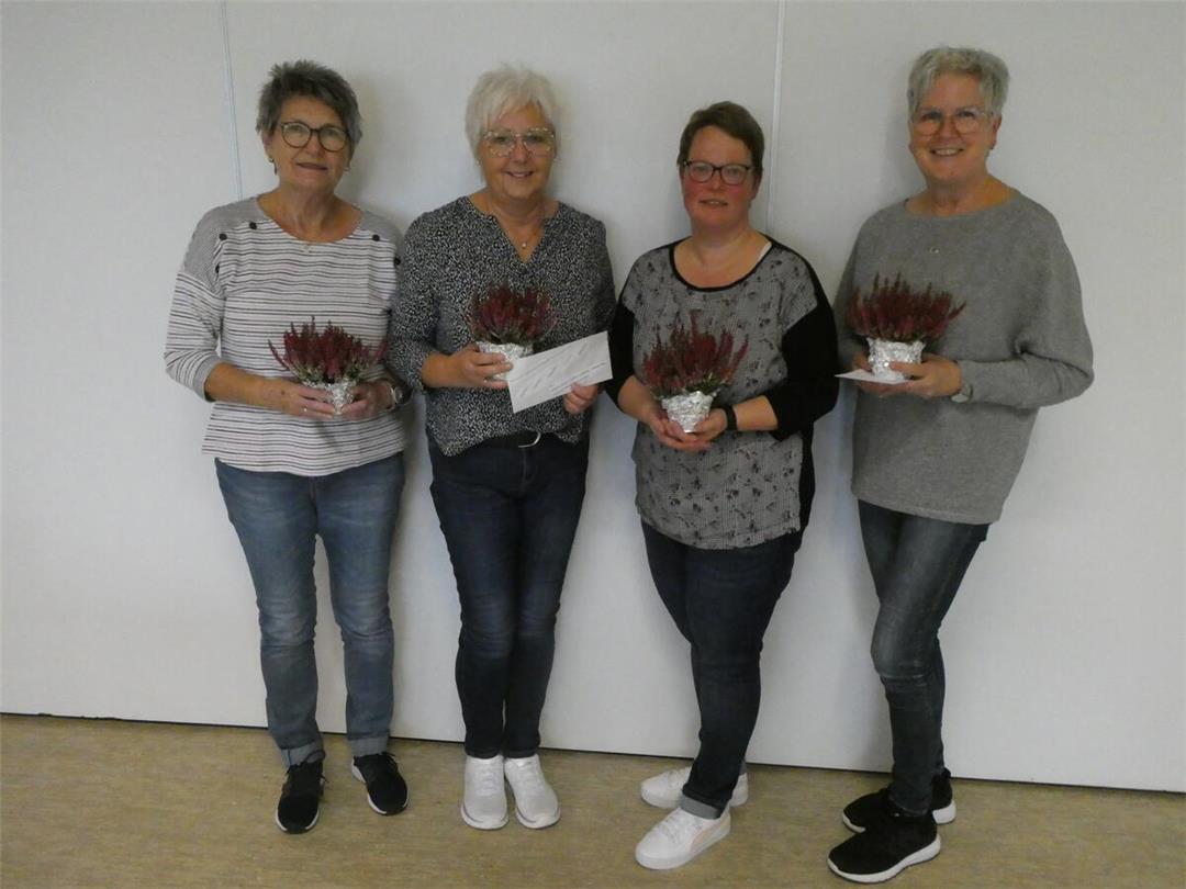 Danksagung an die ehrenamtlichen Helferinnen