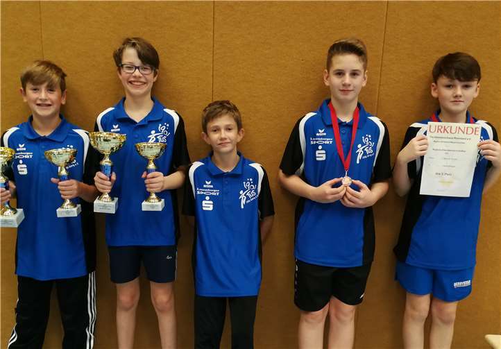 Tischtennisnachwuchs trumpfte auf