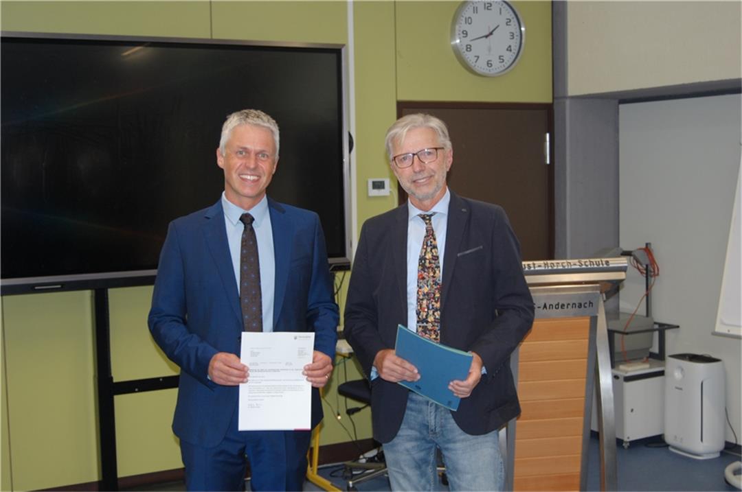 Thomas Lenz löst Rainer Finkenrath ab