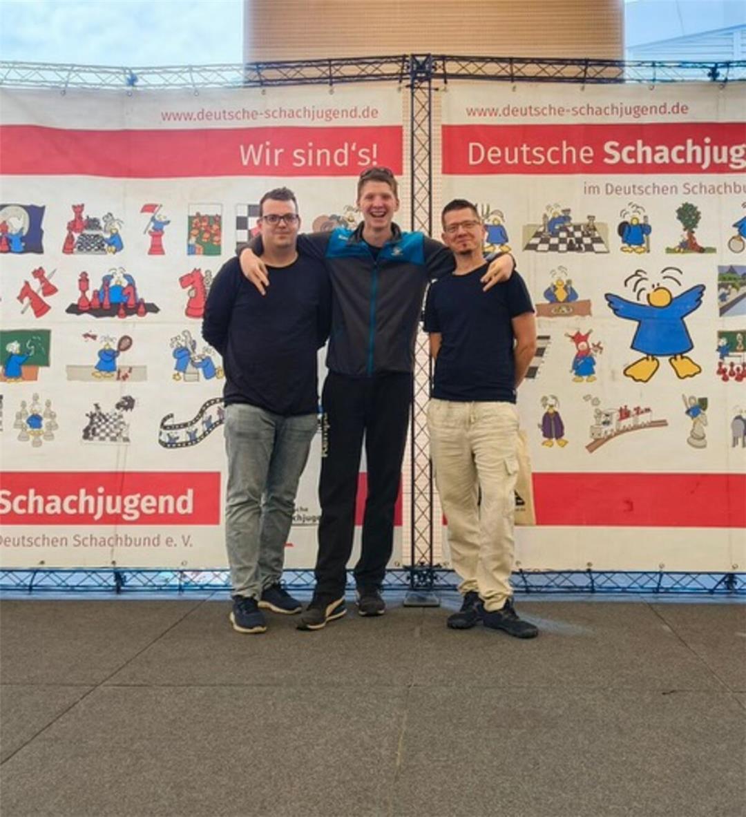 Günes Göl und Nadir Üstüntas bei den Deutschen Jugend-Meisterschaften