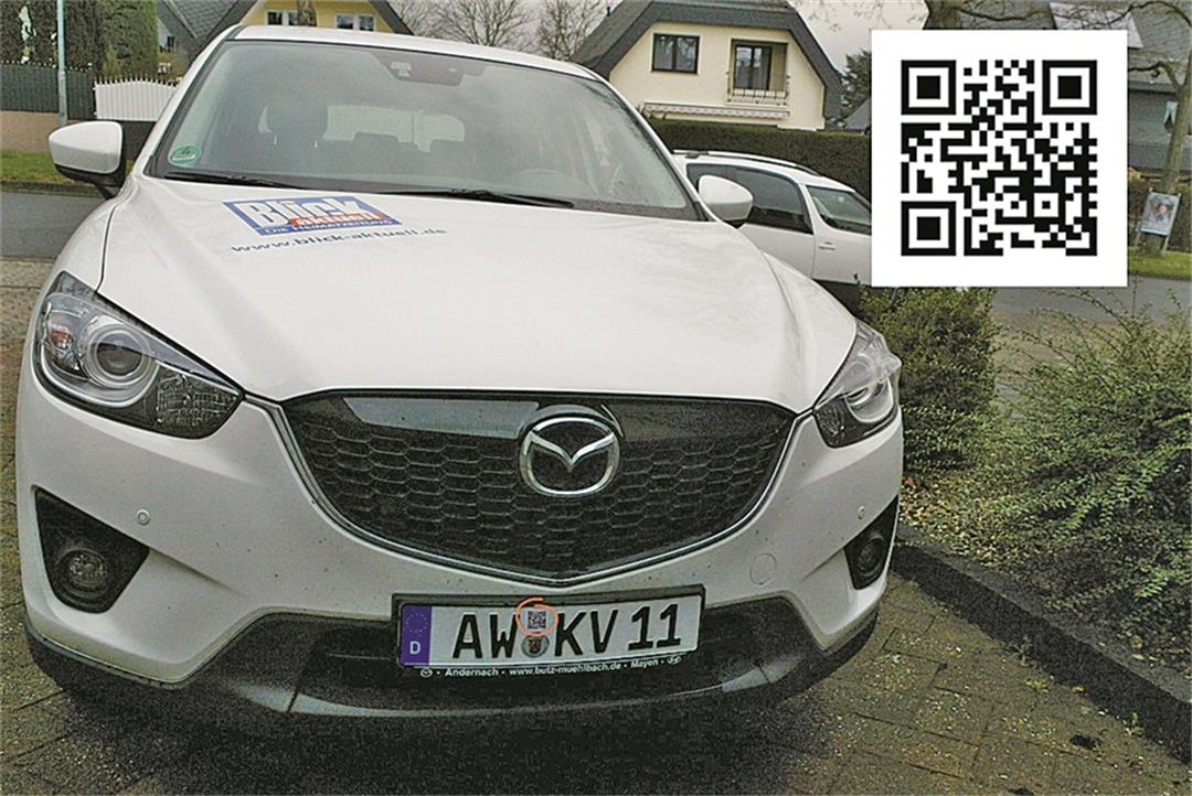 QR-Code-Pflicht auf Nummernschildern machts möglich