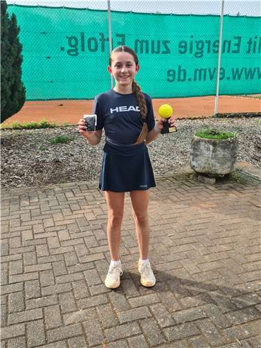 Zoe Bleffert gewinnt Ranglistenturnier