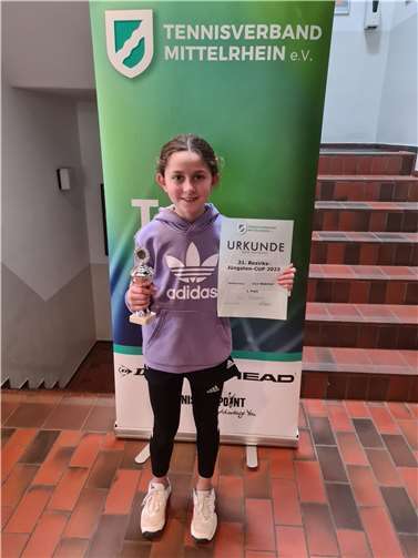 Zoe Bleffert gewinnt Bezirks-Jüngsten-Cup