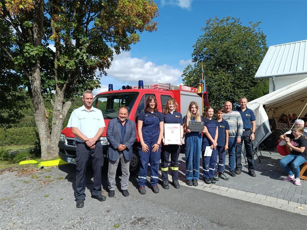 30 Jahre Jugendfeuerwehr Bermel gefeiert