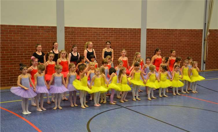Ballettgruppen zeigten ihr Können