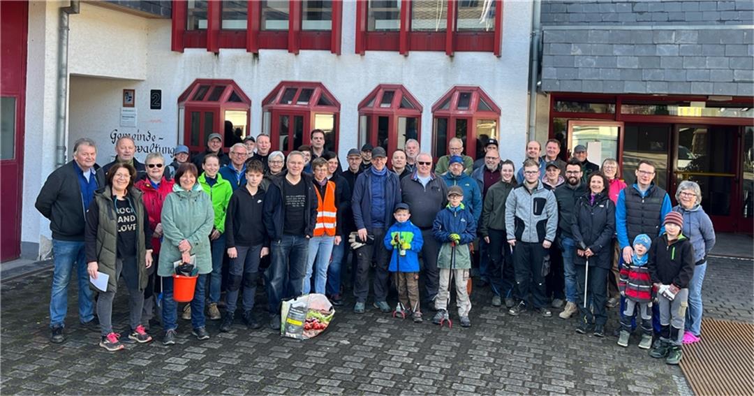 Oberfell im Einsatz für eine saubere Umwelt