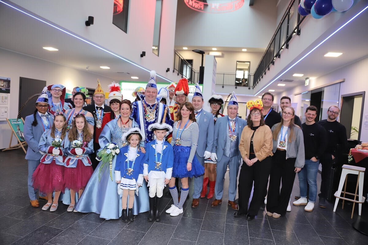 Unterstützung für das Prinzenpaar