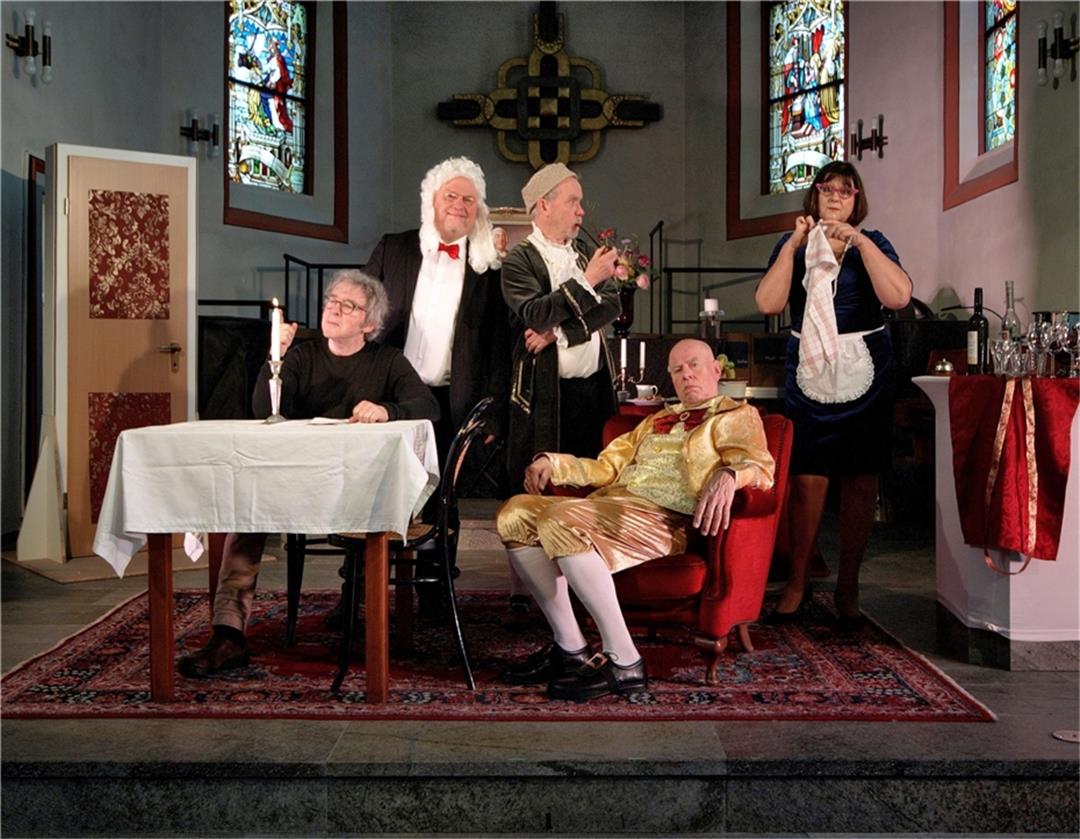 Semiprofessionelle Theatergruppe gastiert in der Musikkirche