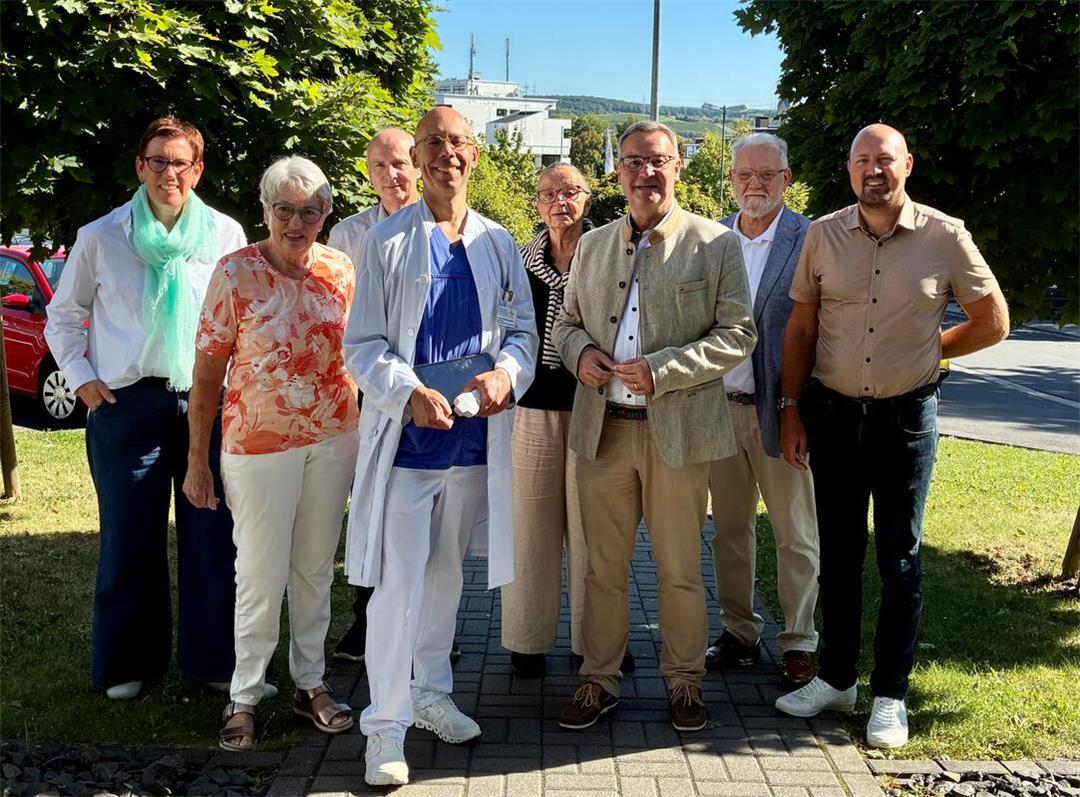 Förderverein unterstützt Akutgeriatrie mit mobilem Ultraschallgerät