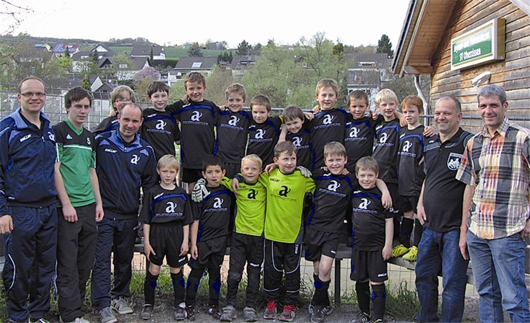 Neue Trikots und Trainingsanzüge für die F-Junioren