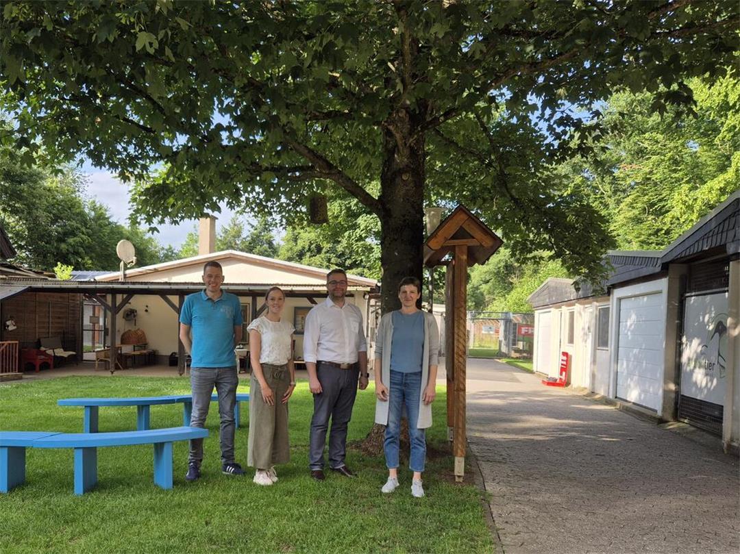 Austausch zu Tierschutz, Herausforderungen und geplanten Neubauten