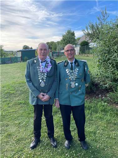 Hermann Daub zum ersten Mal Vogelkönig in Thür