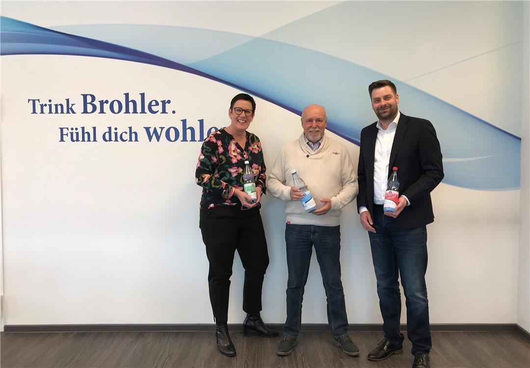 BROHLER Mineralbrunnen wird Partner der SG 99 Andernach e. V.